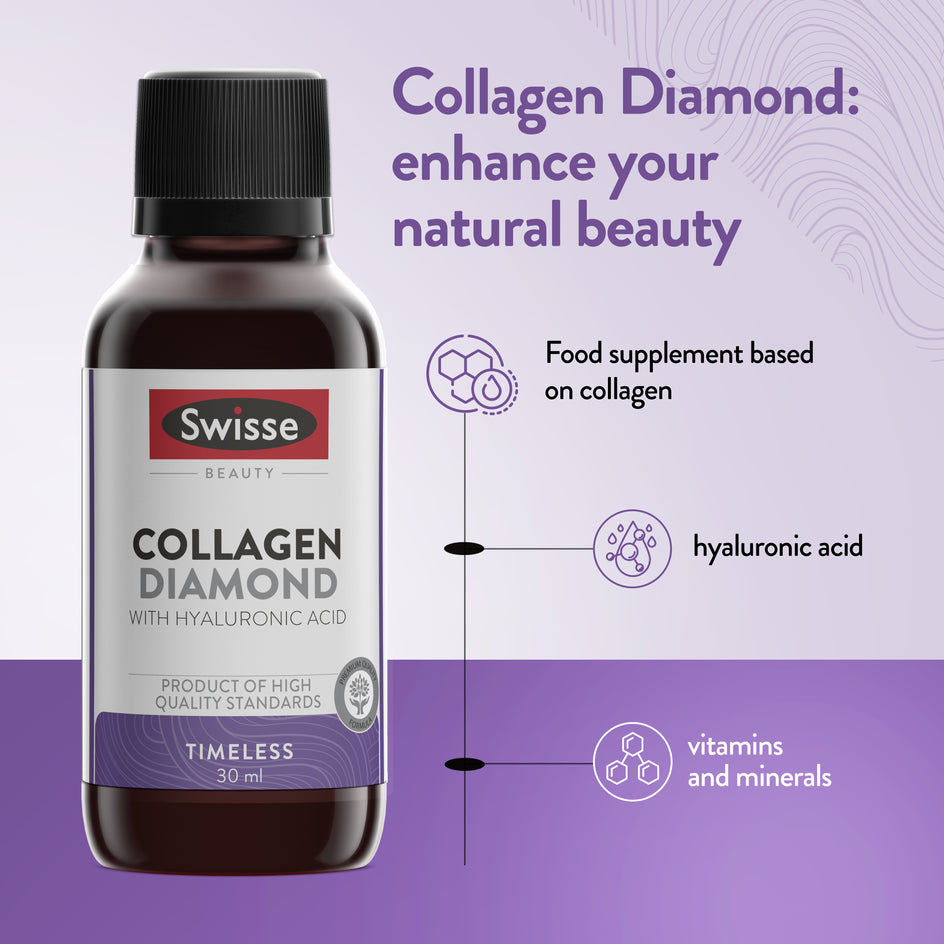 Diamond Collagen: Collagen Supplement – Swisse UK